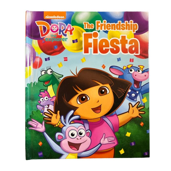 Nickelodeon | Other | Dora The Explorer Book The Friendship Fiesta ...